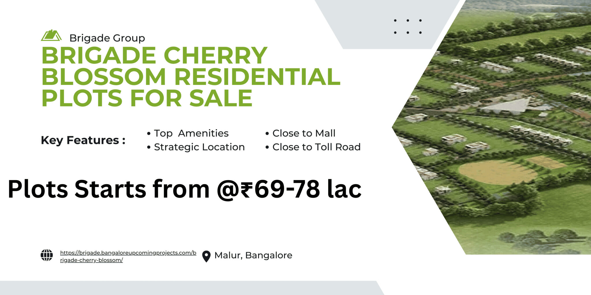 Brigade Cherry Blossom : Key Stats, Area Review & Benefits