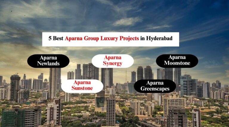 5 Best Aparna Group Luxury Projects In Hyderabad - Real Estate News Partner