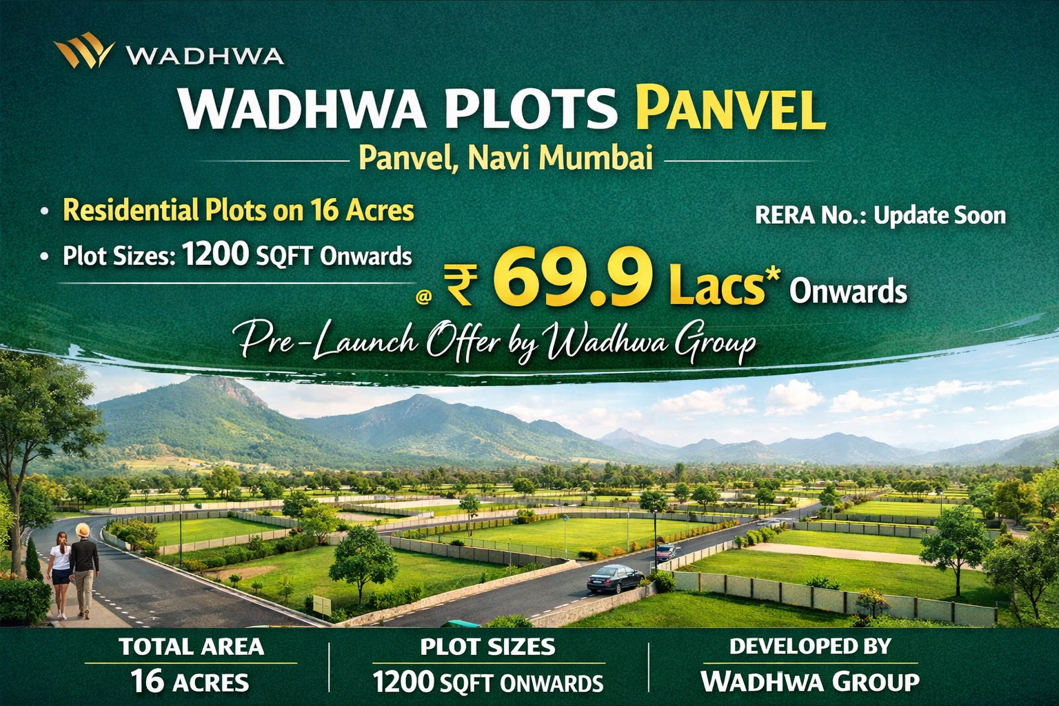 Wadhwa New Project In Panvel – Residential Plots From 1200 Sq Ft ...